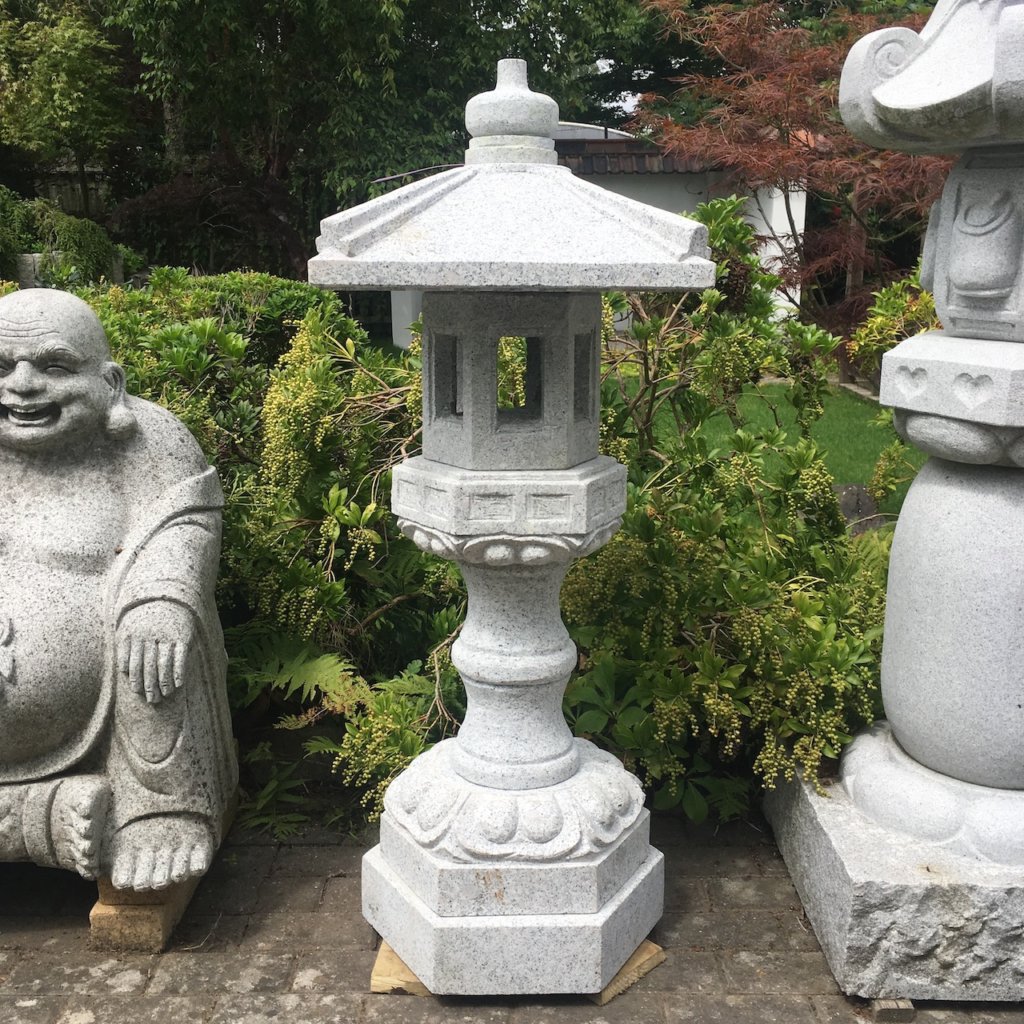 Japanese stone lanterns Nara collection - Build a Japanese Garden UK