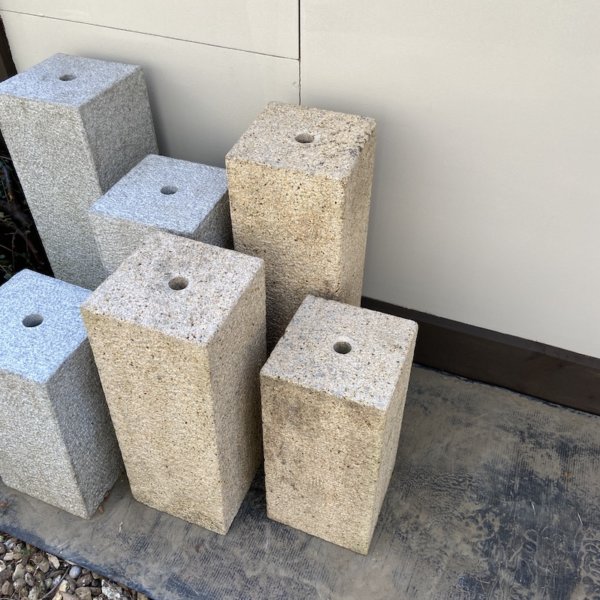 block set of 3 water feature - Contemporary water feature
