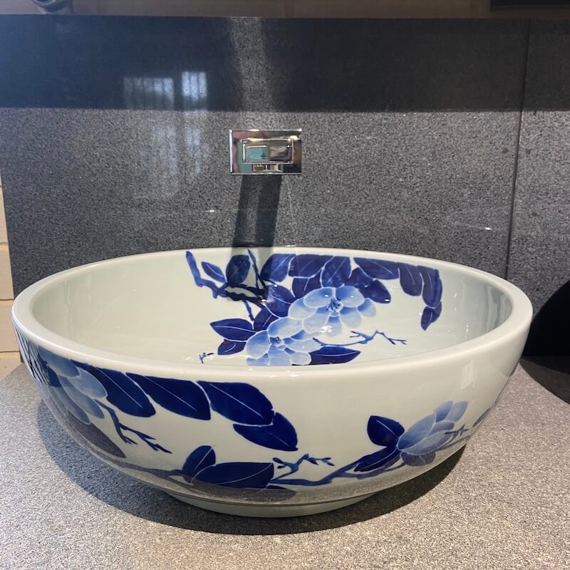 Stone ornaments, standing stones and plants for Japanese gardens